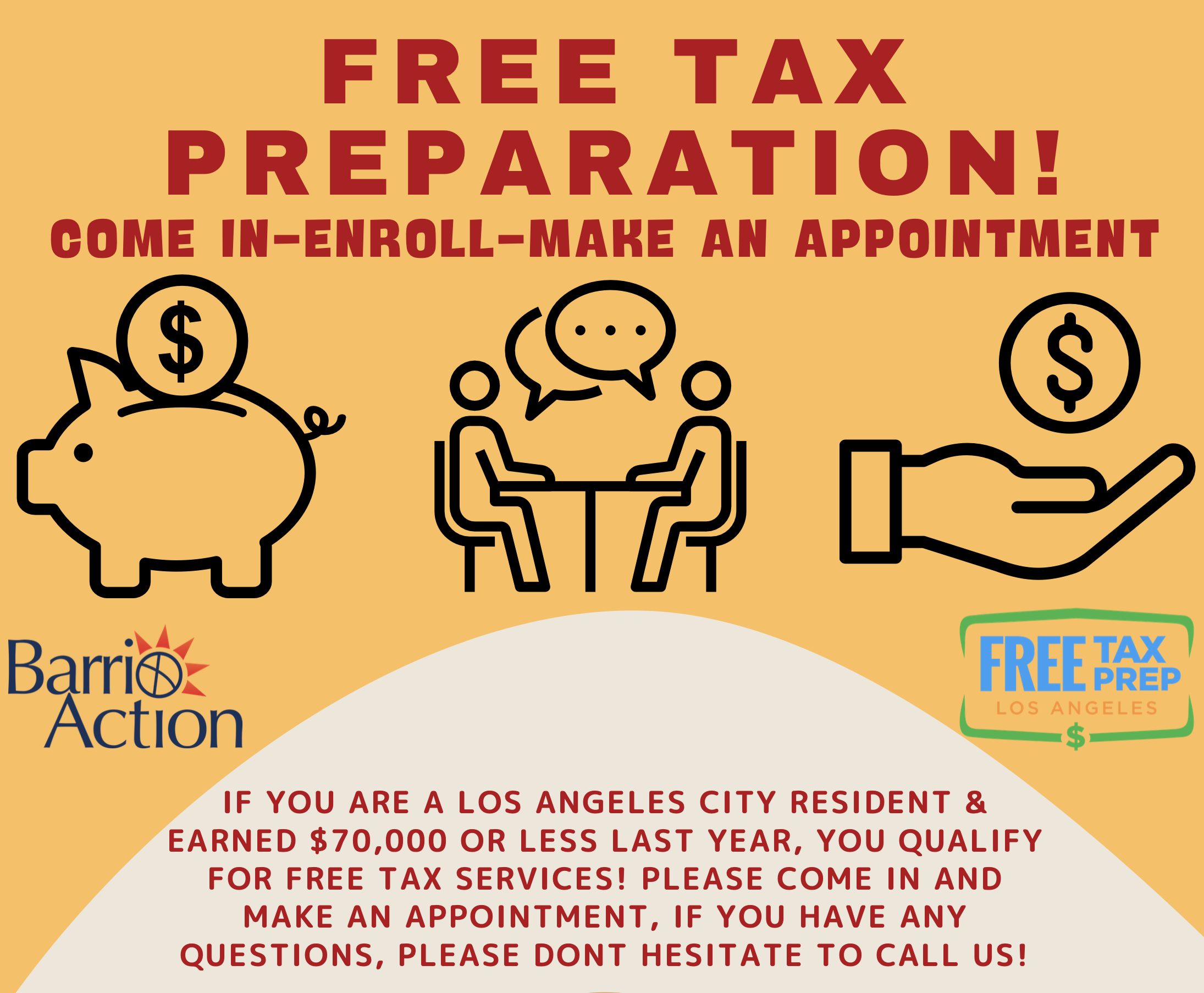 Free Tax Preparation - Barrio Action Youth & Community Center